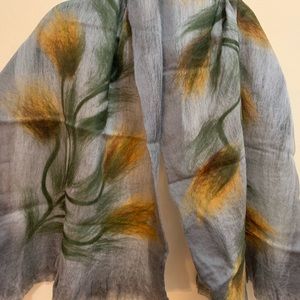 Accessories | Handmade Felted Wool Unique Scarf Made In Georgia | Poshmark